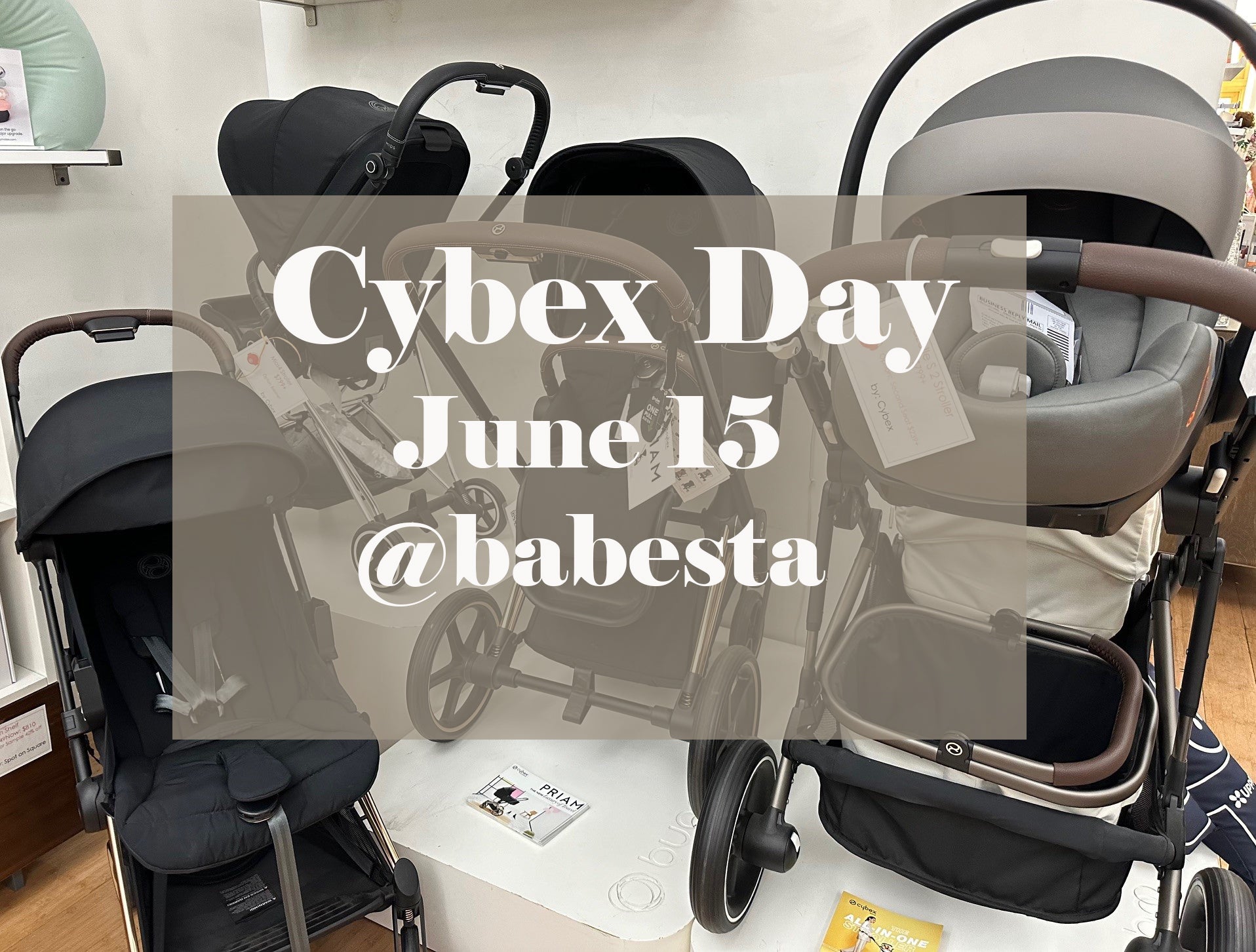 Cybex In-Store Event 6/15 – Babesta