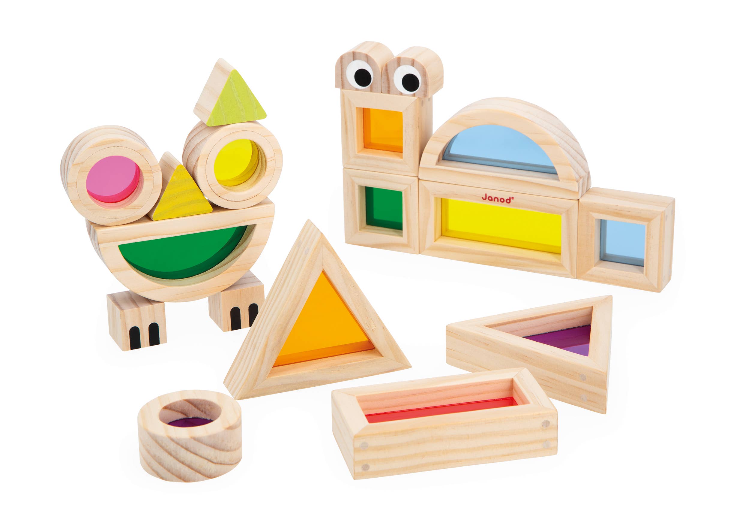 Sensory Translucent Stacking Blocks – Babesta